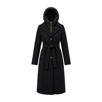 Marella Emmdesiderio Mantel - - Coats - Damen - Schwarzk - L