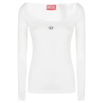 Diesel Langarmshirts - - Tops - Damen - Wei&szlig; - S