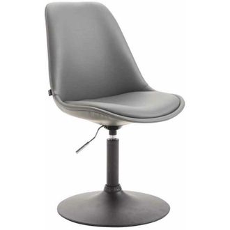 Clp Esszimmerstuhl Maverick Kunstleder grau schwarz