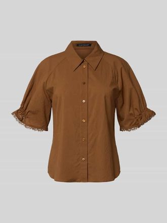 Luisa Cerano Bluse mit 1/2-Arm und Hemdblusenkragen