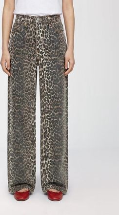 Ganni Jeans GANNI Femme couleur Savane