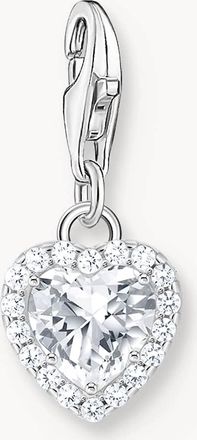 Thomas Sabo Anh&auml;nger in Silber und Wei&szlig;