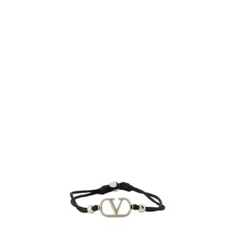 Valentino Garavani Femme, Accessoires, Noir, Taille: ONE Size VLogo Bracelet