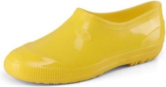 Pangolin Bottes de Pluie Imperm&eacute;ables Unisexe - PVC Antid&eacute;rapant, Confortables & R&eacute;sistantes - Bottes de Jardin, Travail, Agriculture, P&ecirc;che, Cuisine Jaune 37 