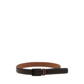 Ermenegildo Zegna Homme, Accessoires, Noir, Taille: 90 CM Ceinture en cuir
