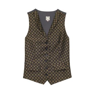 Ines De La Fressange Femme, Vestes, Noir, Taille: 38 FR Robinson Waistcoat