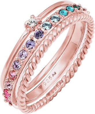 Elli Ring-Set Rainbow