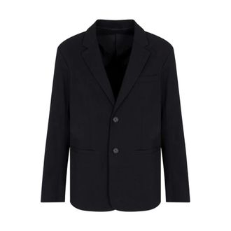 A|X Armani Exchange Elegante Formelle Einreihige Jacke - - Jackets - Herren - Schwarzk - S