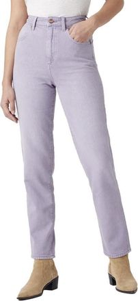 Wrangler Damen Mom Jeans, Purple Rock, 28W / 32L