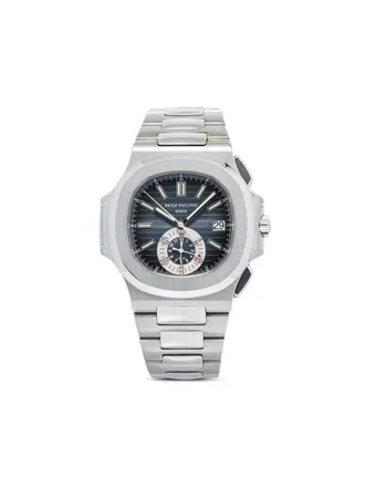 Patek Philippe montre Nautilus 40.5 mm pre-owned - Bleu