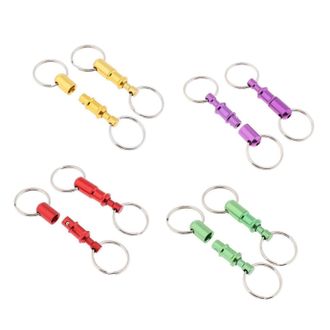 Harilla 8 St&uuml;ck klick-Ringe f&uuml;r Autoschl&uuml;ssel, Schl&uuml;sselanh&auml;nger Set