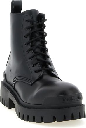 Balenciaga Strike Amphibian Boot - Black