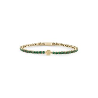 Philipp Plein Armband - Armband Plein Tennis Royal - Gr. EINHEITSG - in Gold - f&uuml;r Damen