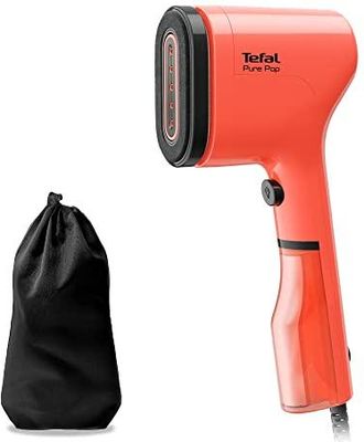 T-fal DT2022 Pure Pop Dampfbürste | 1300 W | 70 ml Wassertank | entfernt bis zu 99,99% der Viren/Bakterien/Keime | schnelles Aufheizen | 20 g/Min. kontinuie