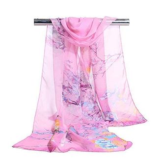 Generic &Eacute;charpe femme Ch&acirc;le de plage d&eacute;t&eacute; &Eacute;charpe en soie Anti-UV Rose violet Pratique et durable Attractive