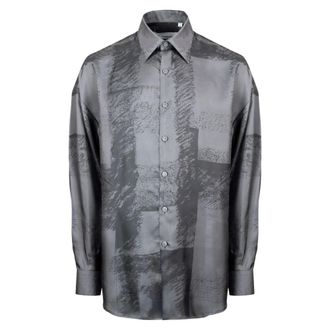 Costumein Chemise &agrave; Manches Longues avec Poche Poitrine - Homme - Chemises - Gris - Taille: L