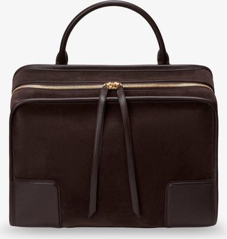 Loewe Amazona 180 Suede Handbag - LOEWE - gender_Woman