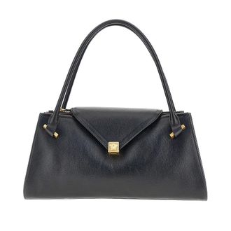 Versace Leather medium Severine shoulder bag Woman One Size