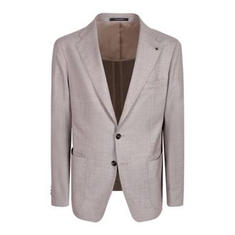 Tagliatore Homme, Vestes, Beige, Taille: L 2B Single Tailored Jacket
