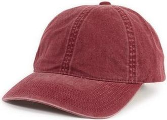 Varsity Casquette unie en coton