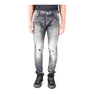 Balmain Slim-Fit Denim Jeans - - Jeans - Herren - Grau - W34