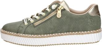 Rieker Homme, Chaussures, Vert, Taille: 36 EU Chaussures &agrave; lacets Laag
