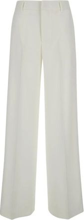 Pantaloni Torino Femme, Pantalons, Blanc, Taille: 50 FR Pantalon blanc taille haute femme