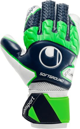 Uhlsport Herren Soft Hn Comp Handschuhe, Marine/Fluo grün/Weiß, 10.5