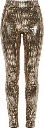 Dolce & Gabbana Pantalon slim - Femme - Pantalons - Jaune - Taille: 36 FR