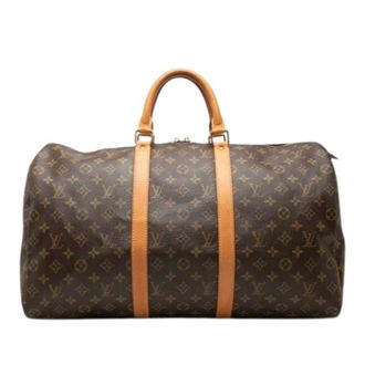 Louis Vuitton Pre-owned Keepall 50 - Femme - Pre-owned - Brun - Taille: ONE Size