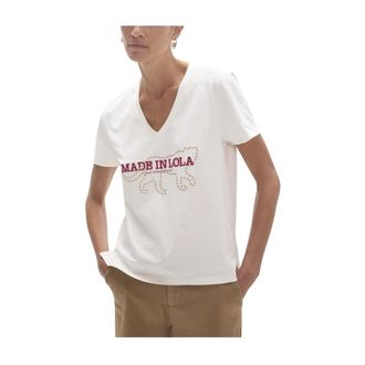 Lola Casademunt Made in Lola T-Shirt - - Tops - Damen - Wei&szlig; - XL