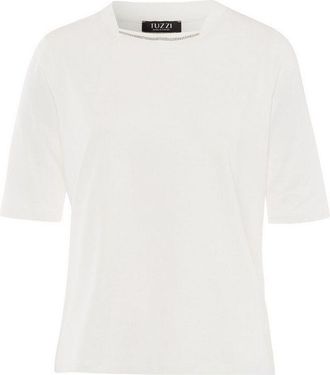 Tuzzi Nero T-Shirt mit Ziernaht-Detail