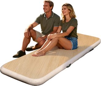 Generico Aufblasbare Luftmatratze f&uuml;r Camping, aufblasbare Liegefl&auml;che, Schlaf-Luftmatratze, f&uuml;r Outdoor-Abenteuer, Rucksackreisen, Camping, Wandern, Picknick 