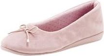 Damart Ballerines compens&eacute;es en Velours Rose Taille 40