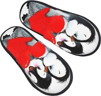 Generic Fourrure Pantoufles La Saint-Valentin Unisexe Pantoufles De Voyage Chaud Chaussons Maison Pour Homme Int&eacute;rieur Invit&eacute; M