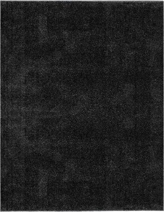 Minimal Minimal - Tapis uni de Salon Chambre Relax Sobre et Epuré (Noir - 160x230cm)