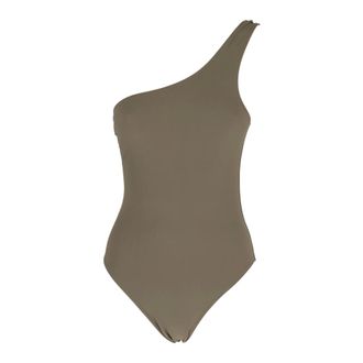 Lido Lido, Femme, Maillots de bain, Vert, Taille: 40 FR Robe &Eacute;l&eacute;gante Une &Eacute;paule