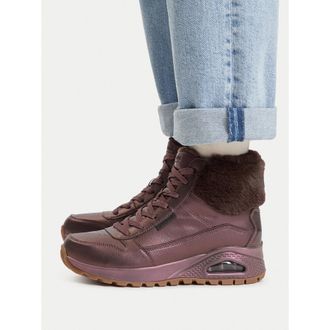 Skechers Schn&uuml;rschuhe Skechers Uno Rugged 167821/BRN Violett