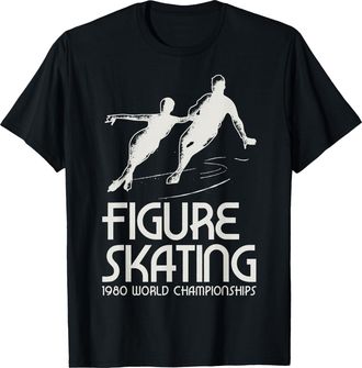 Trendy Apparel Figure Skating 1980 Champion Silhouette T-Shirt