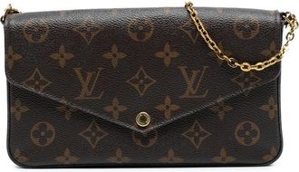 Louis Vuitton Hobo Bags - Monogram Pochette Felicie - Gr. unisize - in Braun - für Damen