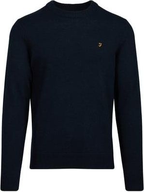 Farah Pull droit &agrave; logo brod&eacute; en laine