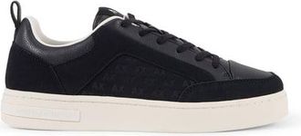 A|X Armani Exchange Baskets basses en cuir