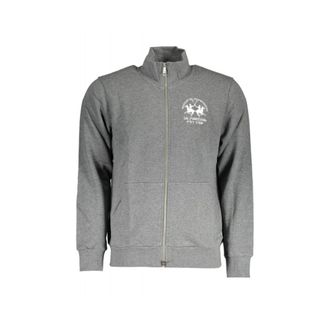 La Martina Zip-Sweatshirt - - Sweatshirts & Hoodies - Herren - Grau - L