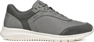 Geox Jungen U Monreale Sneaker, Grau, 40 EU