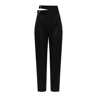 Chlo&eacute; Plisseehose - - Trousers - Damen - Schwarzk - S
