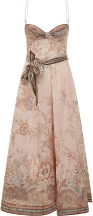 Zimmermann Femme, Robes, Rose, Taille: 40 FR Alchemy Structured Midi Dress