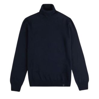 Fay Homme, Pulls, Bleu, Taille: XL Roll Neck