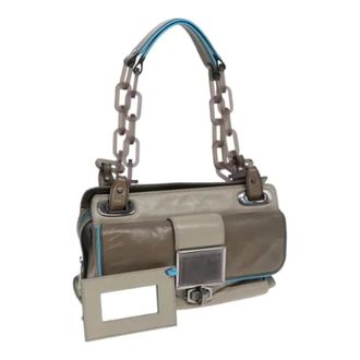 Balenciaga Sac bandouli&egrave;re vintage doccasion - Femme - Pre-owned - Beige - Taille: ONE Size