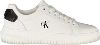 Calvin Klein Bianco Polyurethan Damen Sneaker