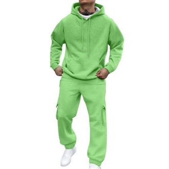 Generic Survetement Homme,Jogging Ensemble Respirant et Confortable, Surv&ecirc;tement Homme, Sweat &agrave; Manches Longues et Sportswear pour Gym et Jogging &Eacute;l&eacute;gant Comb